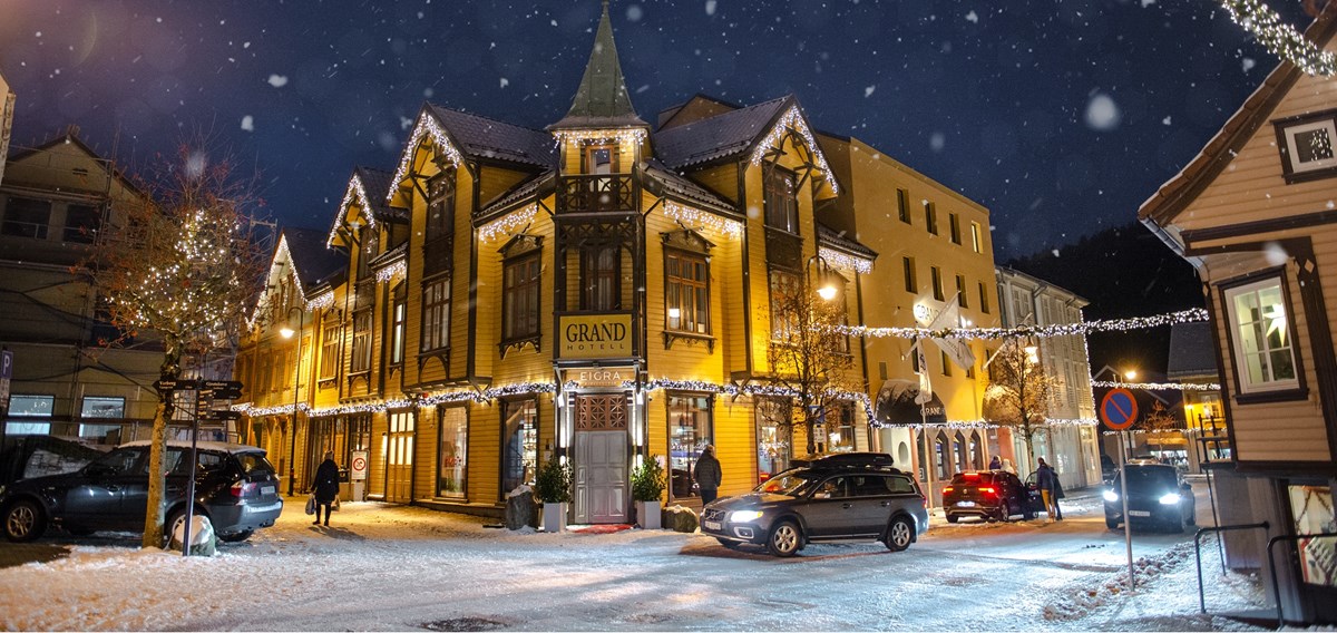 Familiearrangement i julebyen Egersund - De Historiske