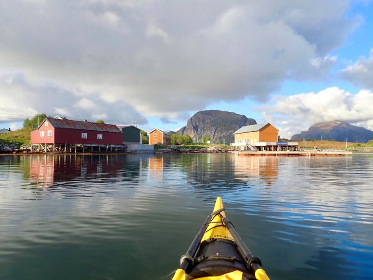Kajakkpadling på Helgelandskysten - De Historiske
